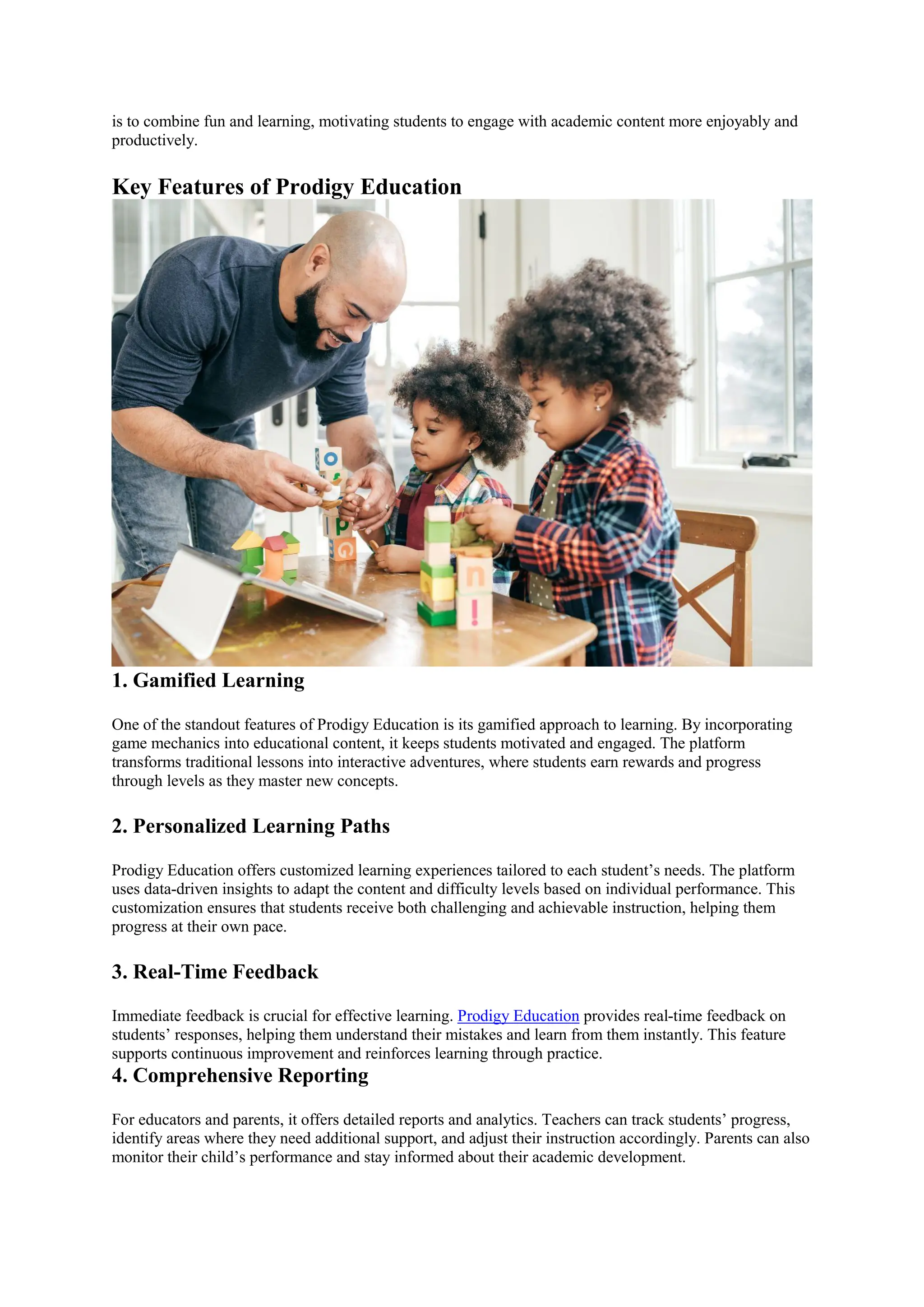 The Transformative Impact of Prodigy Education: Revolutionizing Learning for the Modern Era | PDF