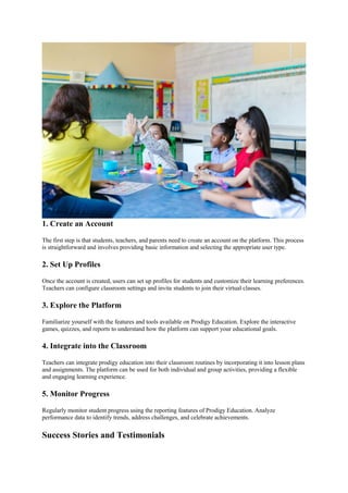 The Transformative Impact of Prodigy Education: Revolutionizing ...