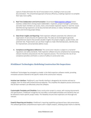 The Transformative Power of Field Inspection Software in the ...