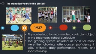 The Transition Years of Physical Education.pptx