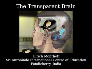 The Transparent Brain presentation [Ulrich Mohrhoff] | PPT