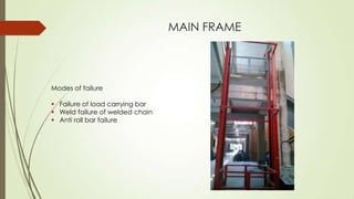 Analysis of Lifting Machine | PPTX