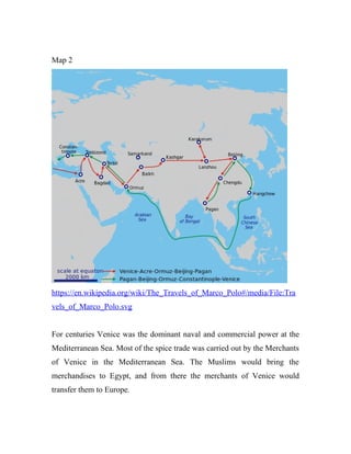 Marco Polo The Explorer Map