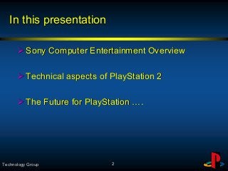 The Technology behind PlayStation 2 | PDF