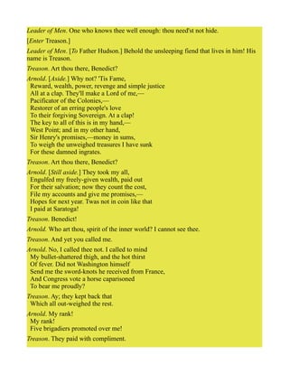 The Treason and Death of Benedict Arnold | PDF