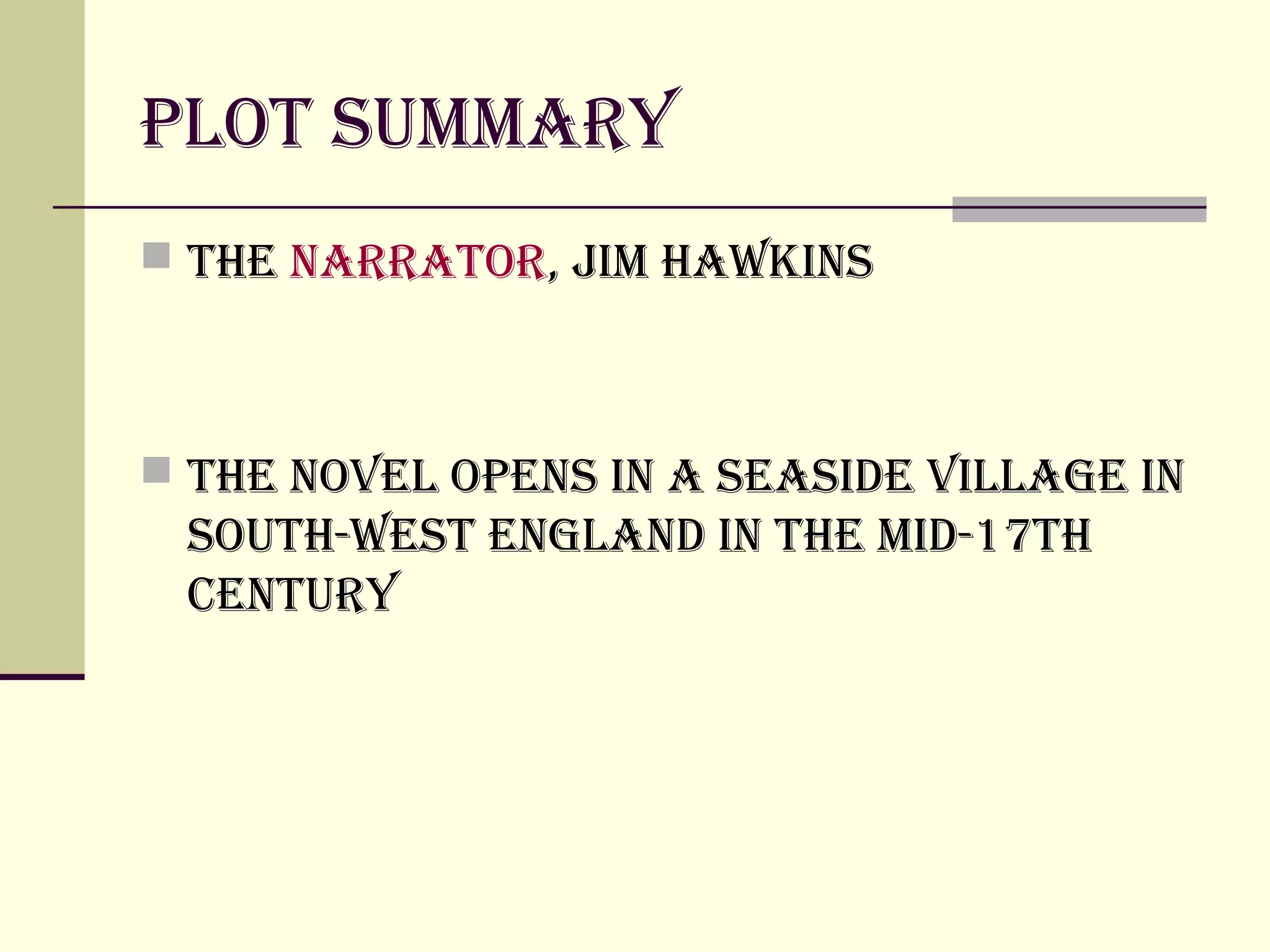 The treasure island | PPT