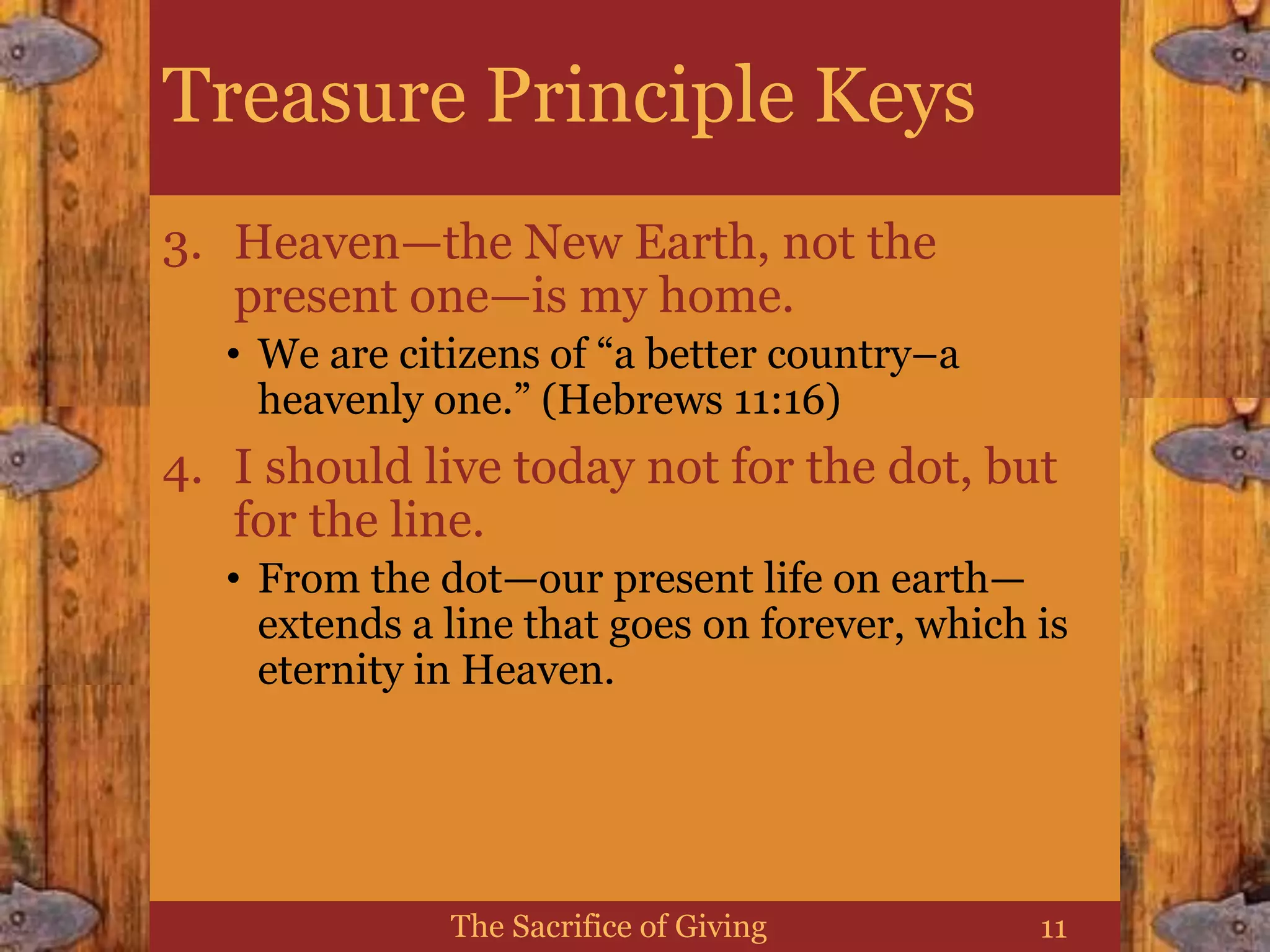 The Treasure Principle - Session 3 | PPTX
