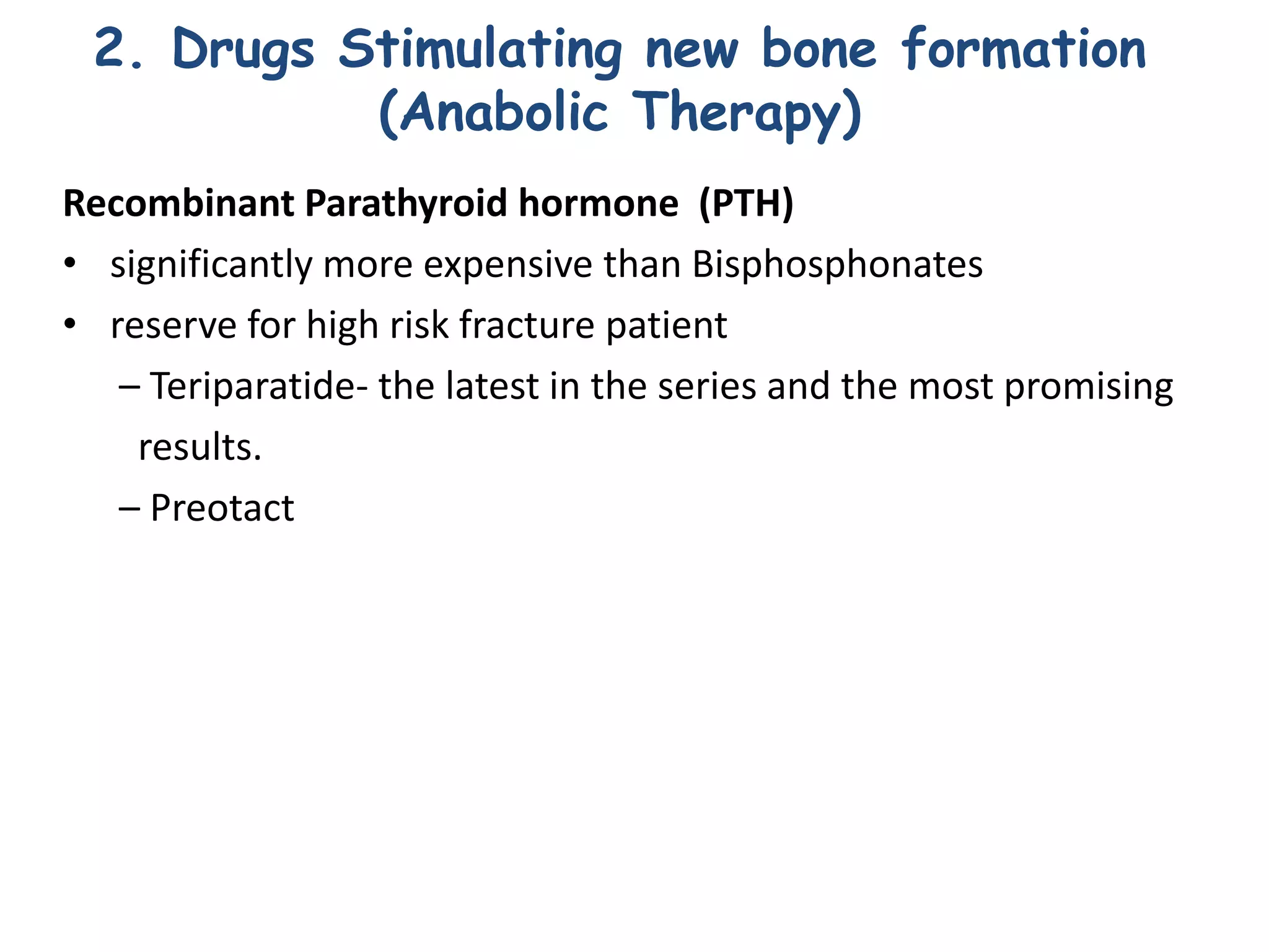 The treatment of osteoporosis | PDF