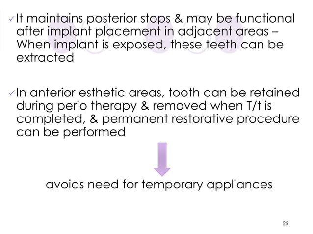 Perio - The treatment plan | PPTX