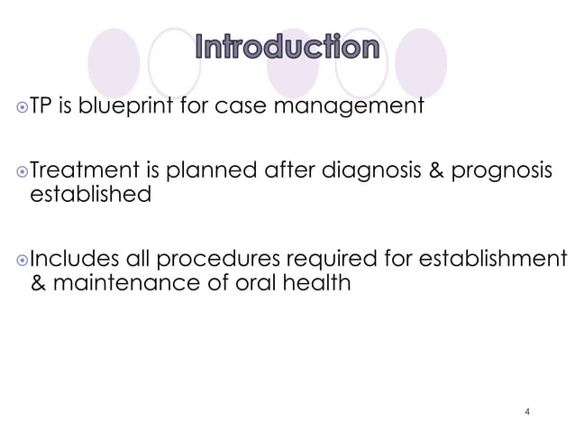 Perio - The treatment plan | PPTX