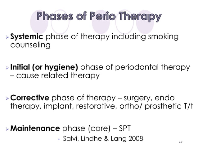 Perio - The treatment plan | PPTX