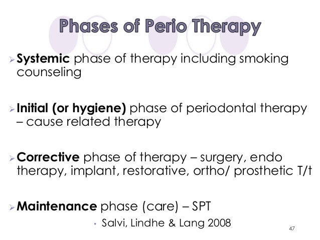 Perio - The treatment plan
