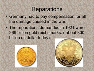 The treaty of versailles | PPT