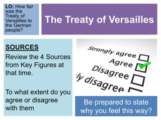 The Treaty of Versailles | PPTX