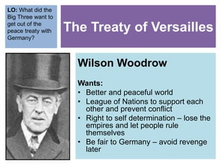The Treaty of Versailles | PPTX