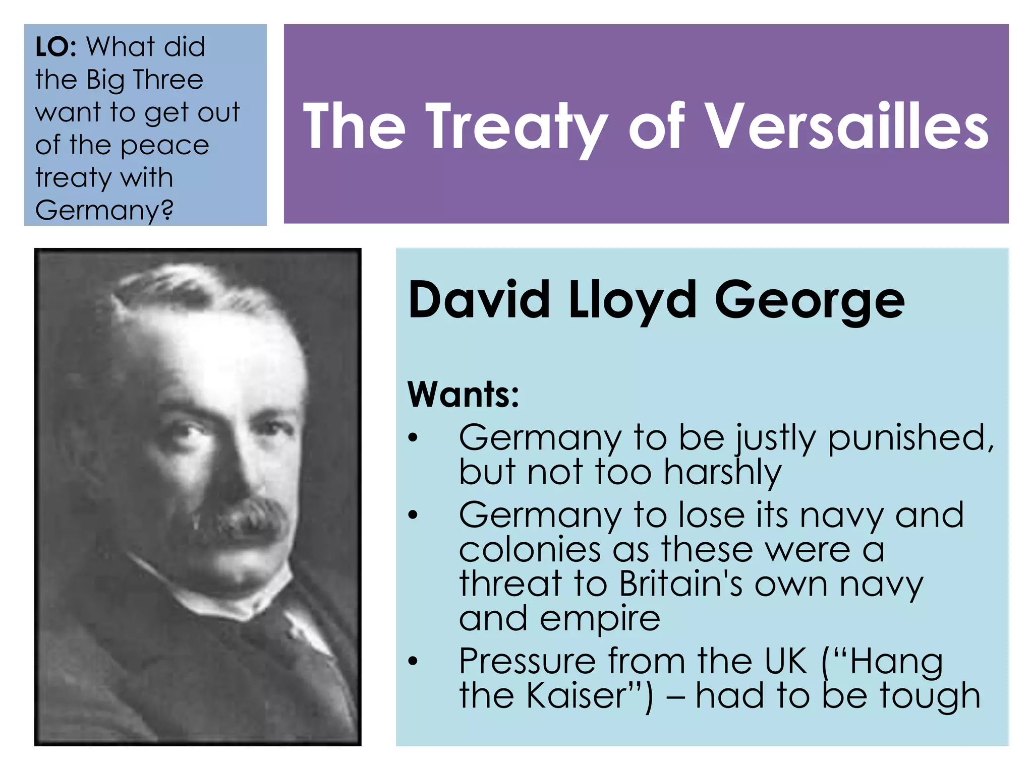 The Treaty of Versailles | PPTX