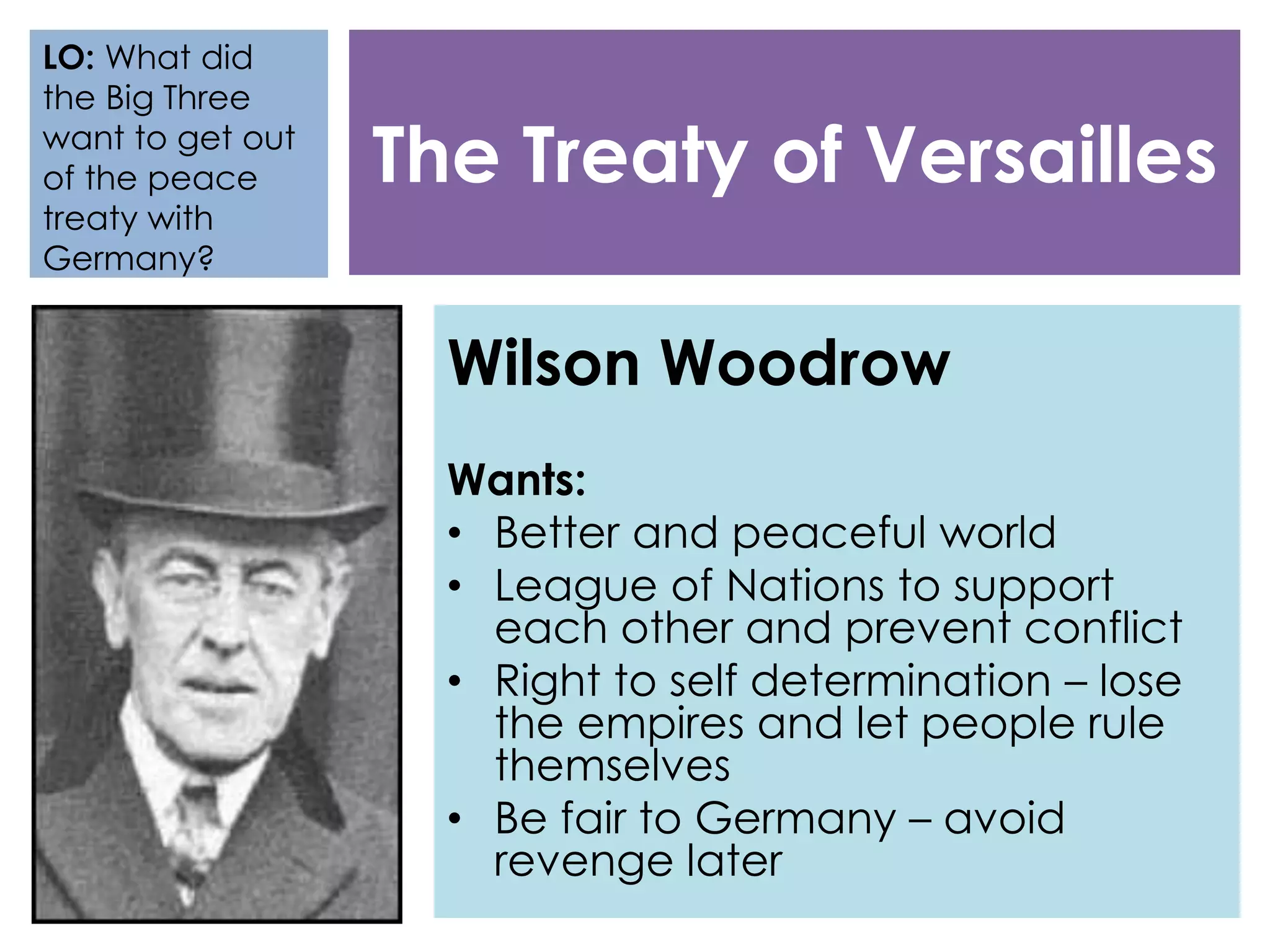 The Treaty of Versailles | PPTX