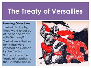 The Treaty of Versailles | PPTX