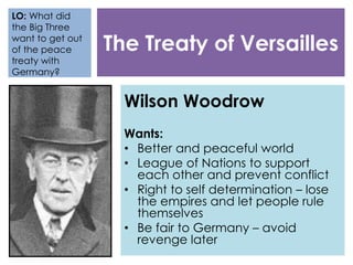 The Treaty of Versailles | PPTX
