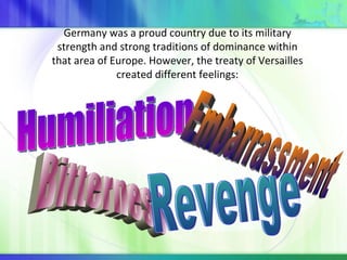 The treaty of versailles and worldwide depression | PPT