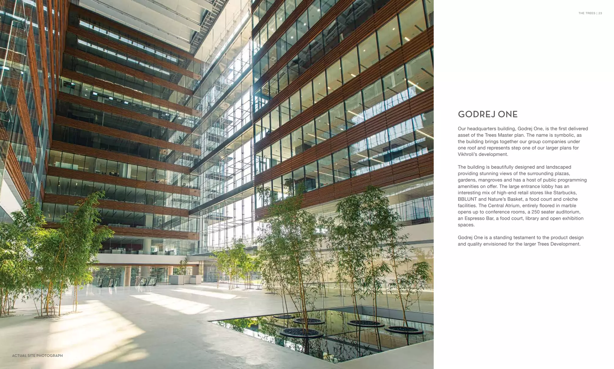 The trees in Vikhroli East By Godrej Properties. | PDF