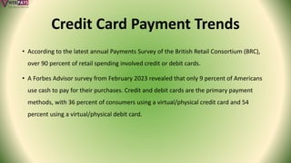 The Trend and Facts of Credit Card Payment | PPTX