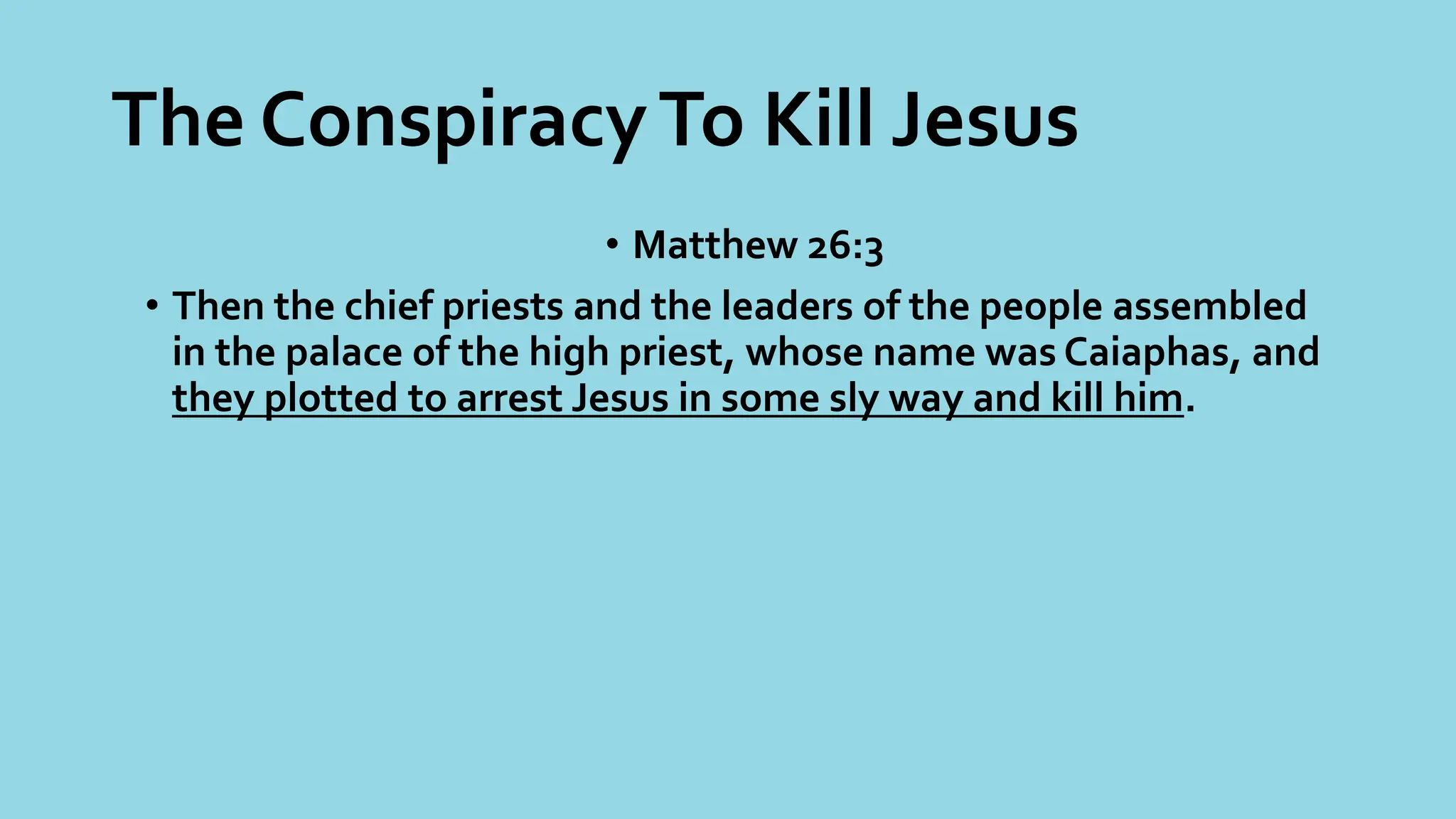 The Trial of Jesus Christ in the Gospels | PPTX