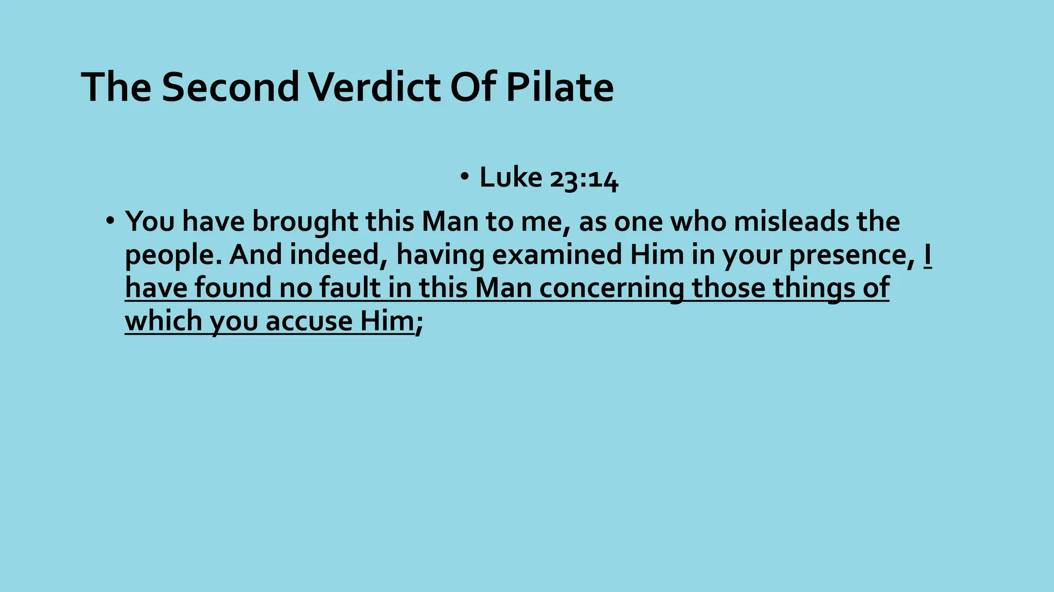 The Trial of Jesus Christ in the Gospels | PPTX