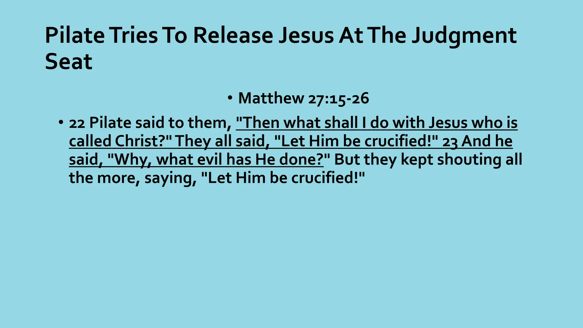 The Trial of Jesus Christ in the Gospels | PPTX