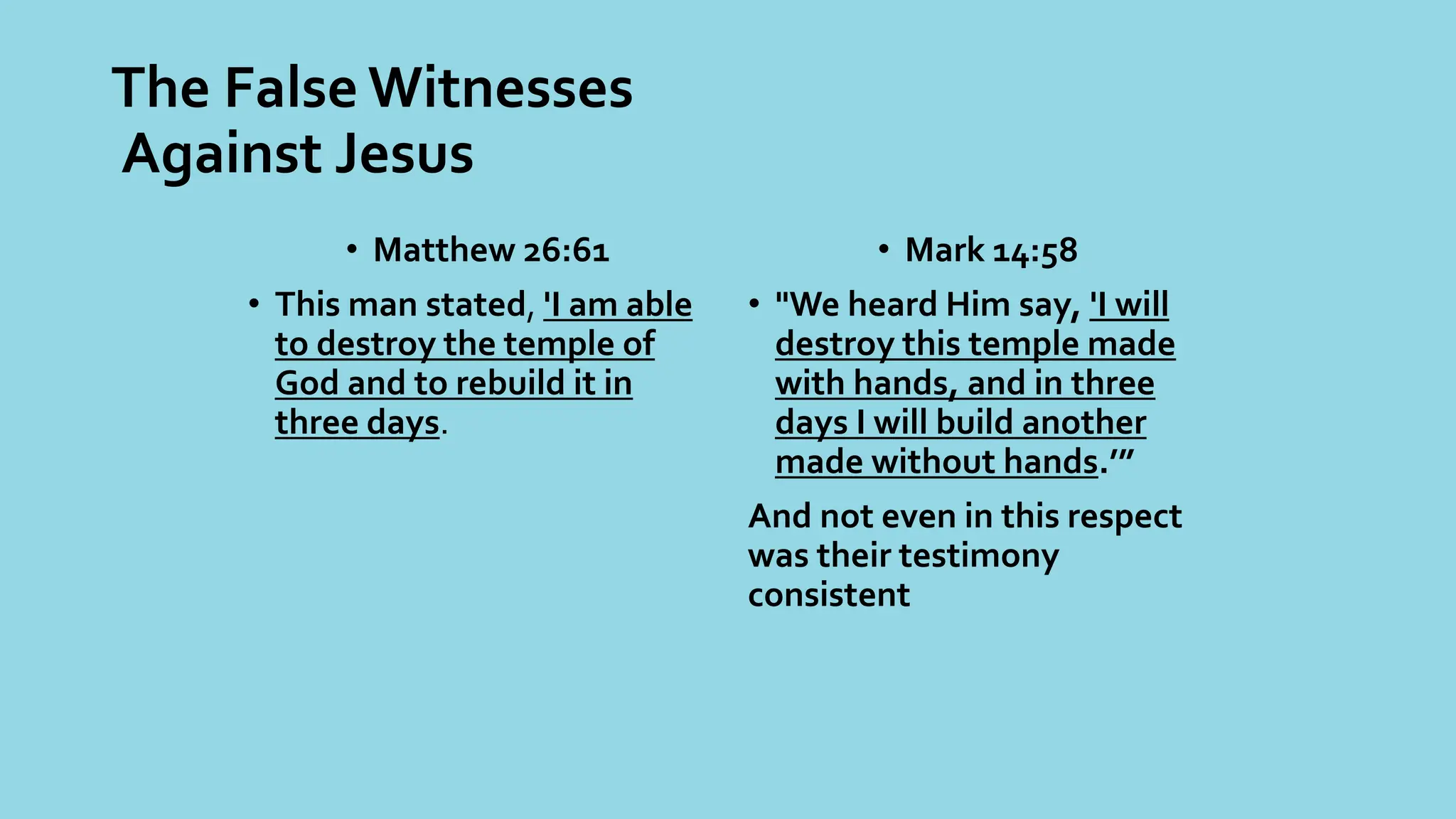 The Trial of Jesus Christ in the Gospels | PPTX | Christianity ...