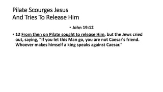 The Trial of Jesus Christ in the Gospels | PPTX | Christianity ...