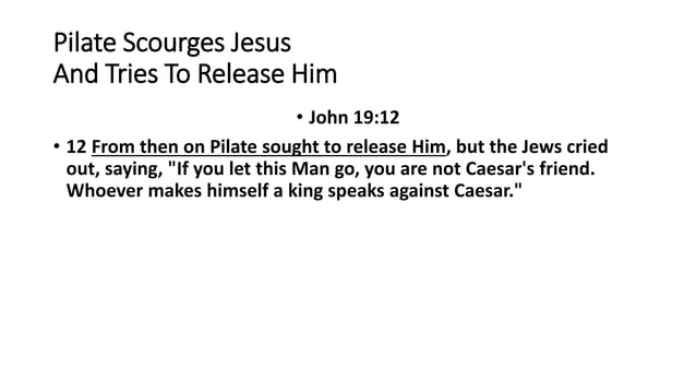 The Trial of Jesus Christ in the Gospels | PPTX | Christianity ...