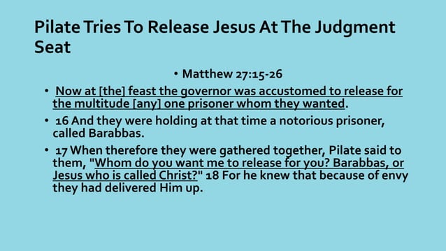 The Trial of Jesus Christ in the Gospels | PPTX | Christianity ...