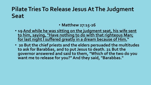 The Trial of Jesus Christ in the Gospels | PPTX | Christianity ...