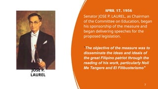 THE TRIALS OF THE RIZAL BILL Rizal life and Works.pptx