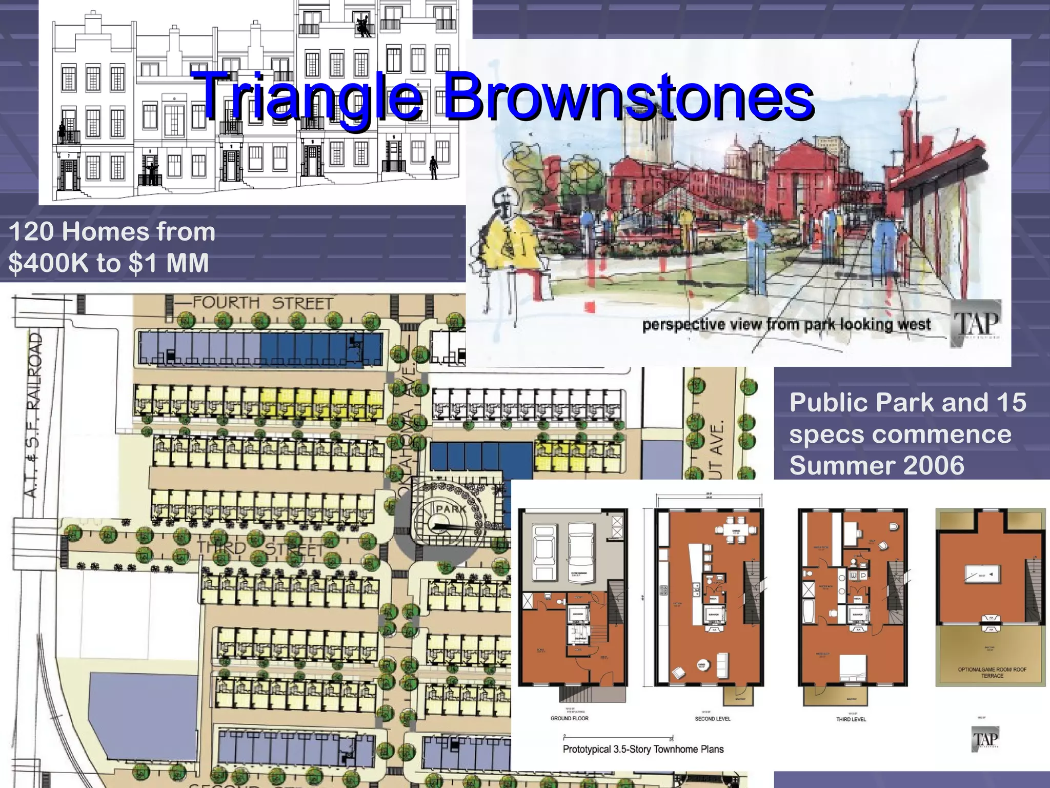 The triangle master plan & tif presentation for crec 071306 | PPT