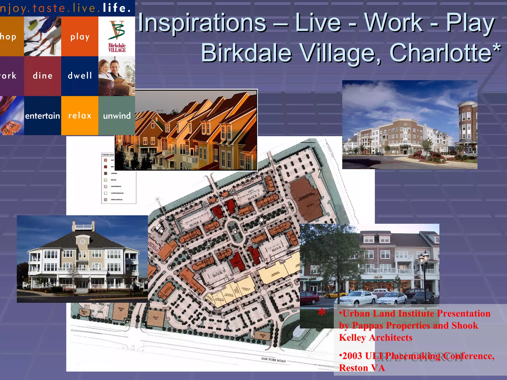 The triangle master plan & tif presentation for crec 071306 | PPT