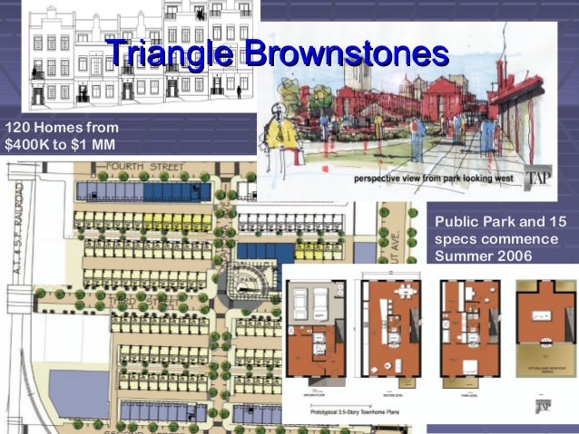 The triangle master plan & tif presentation for crec 071306