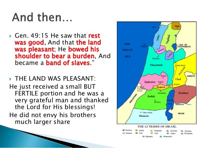 The tribe of issachar