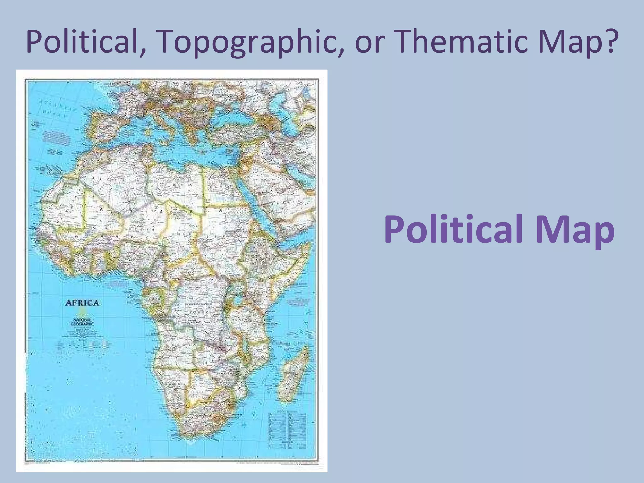 The tricky bits map skills | PPT