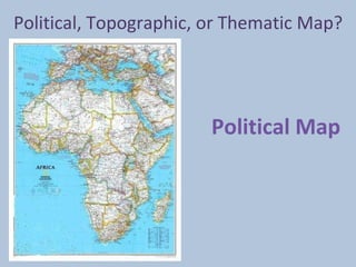 The tricky bits map skills | PPT