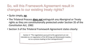 The trilateral framework power point | PPTX | Law