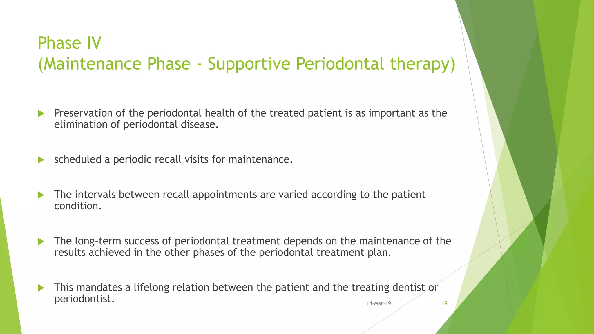 The trimeric model of periodontal treatment planning | PDF