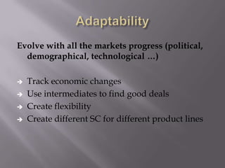 The Triple A Supply Chain | PPTX