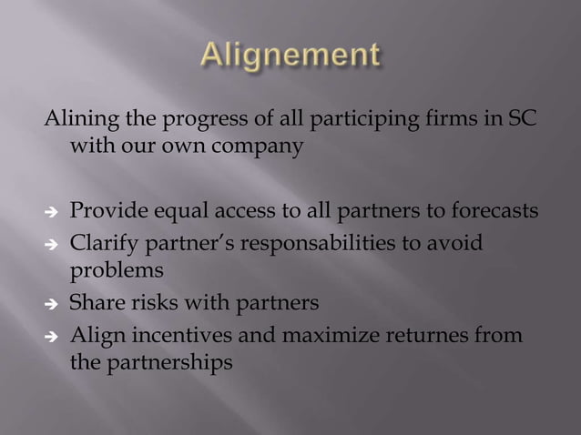 The Triple A Supply Chain | PPTX