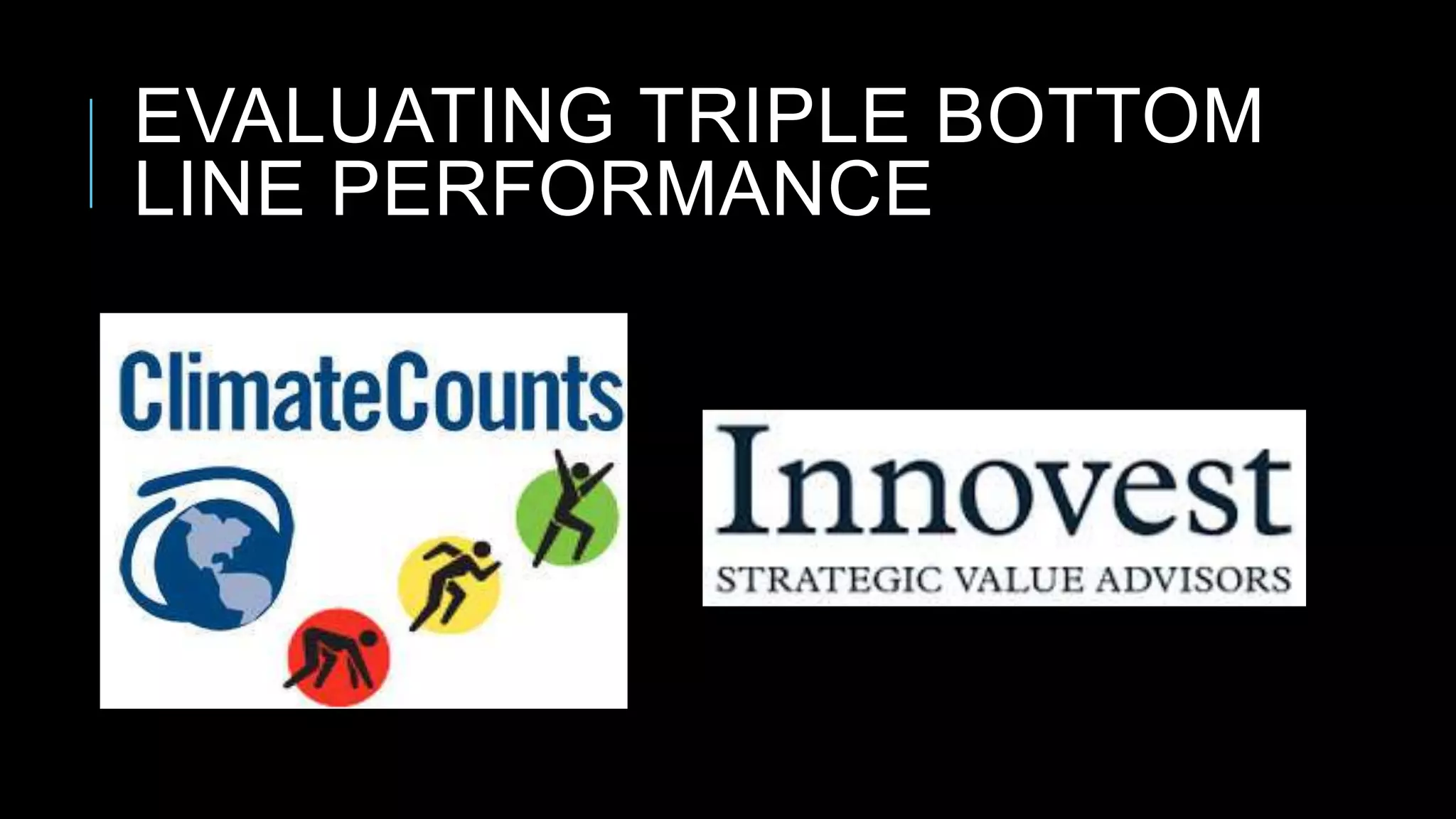 The triple bottom line | PPTX