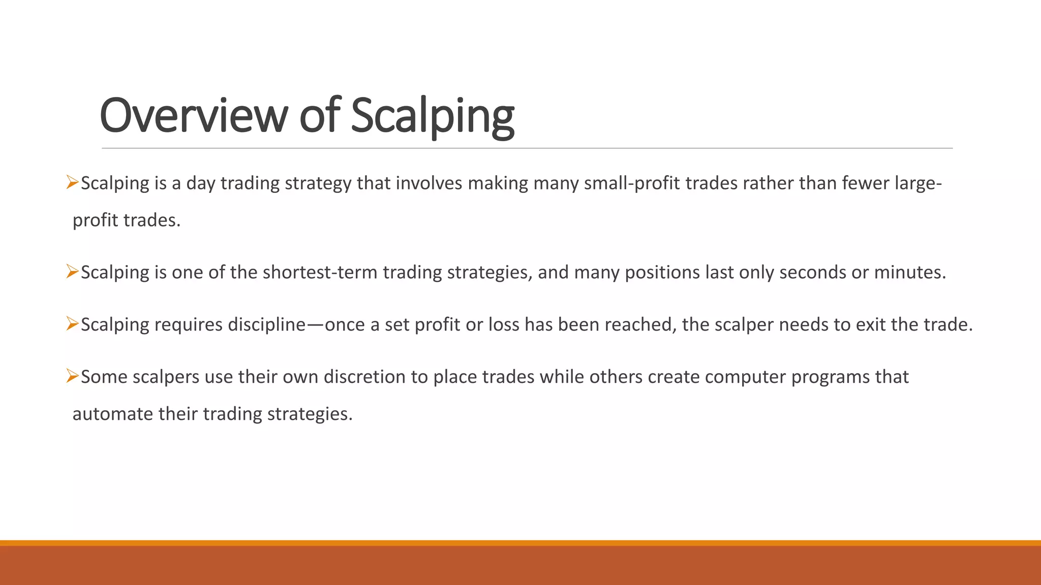 The simple scalping strategy rules | PPTX