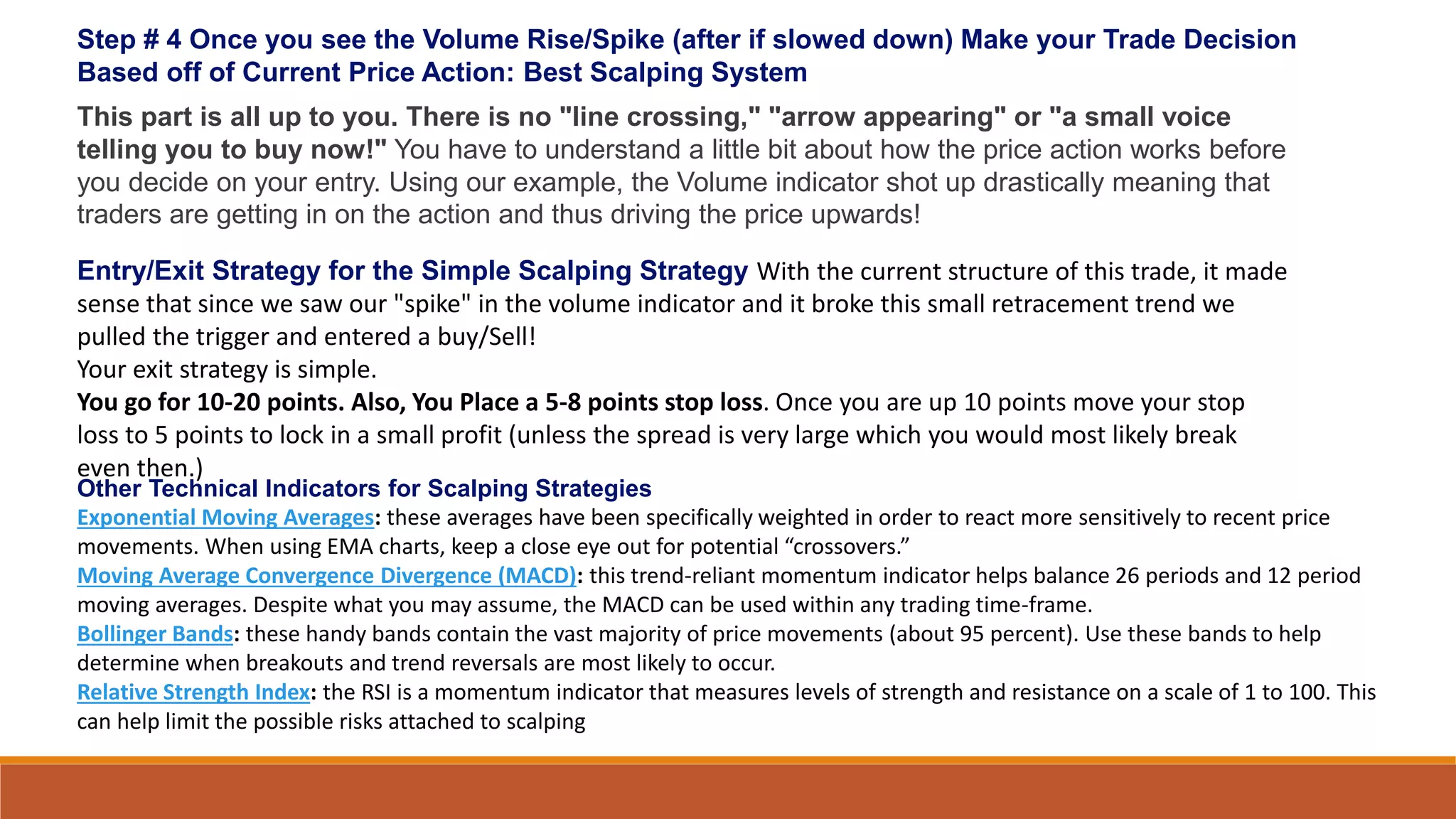 The simple scalping strategy rules | PPTX