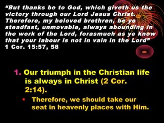 The Triumphant Christian | PPT