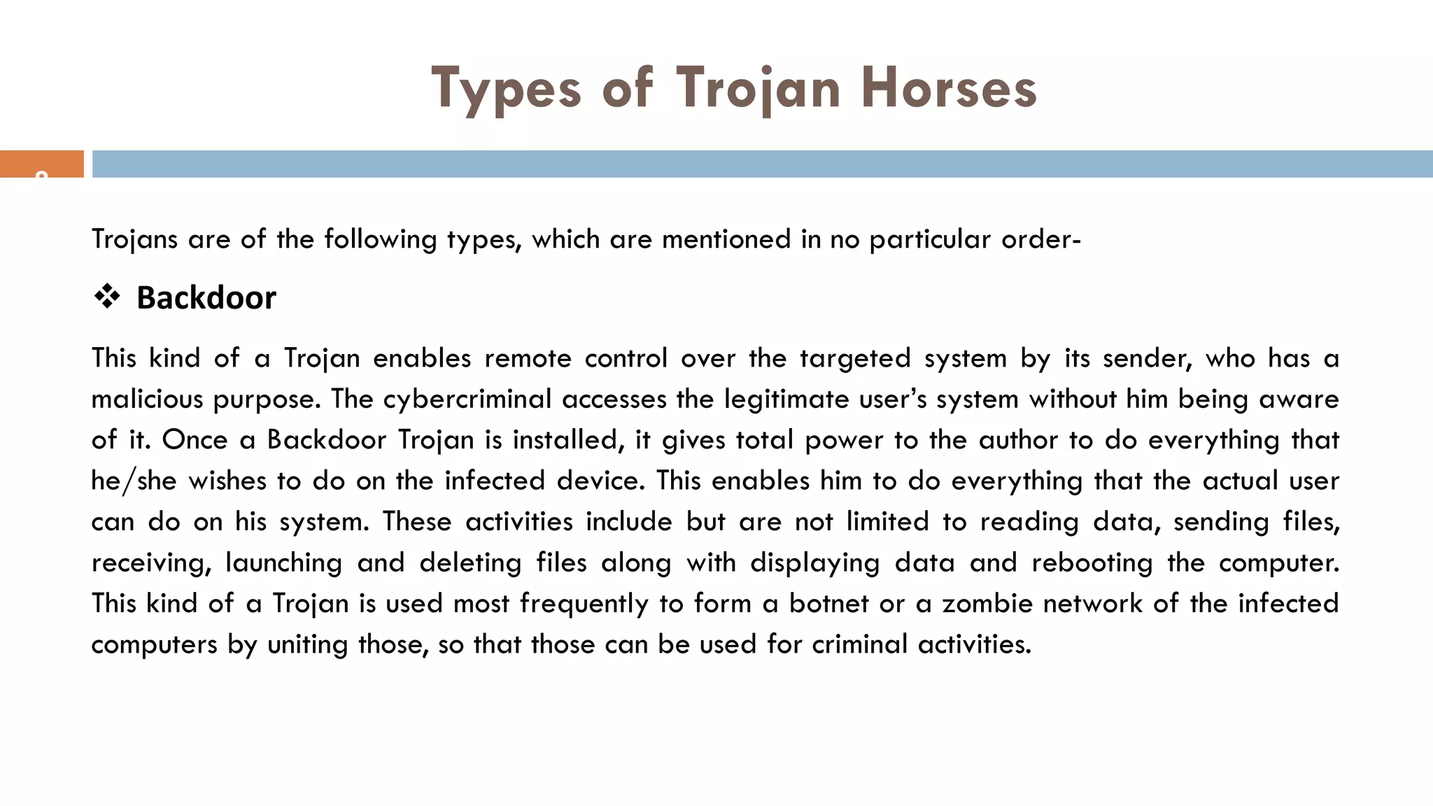 The trojan horse virus | PPTX